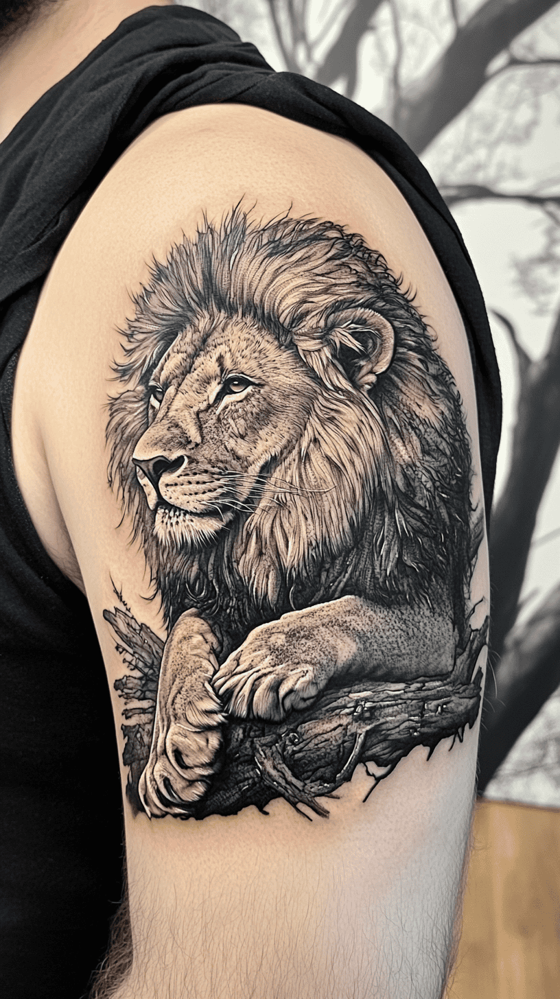Unleash Your Inner Strength 20 Male Lion Tattoo Ideas You Need To See
